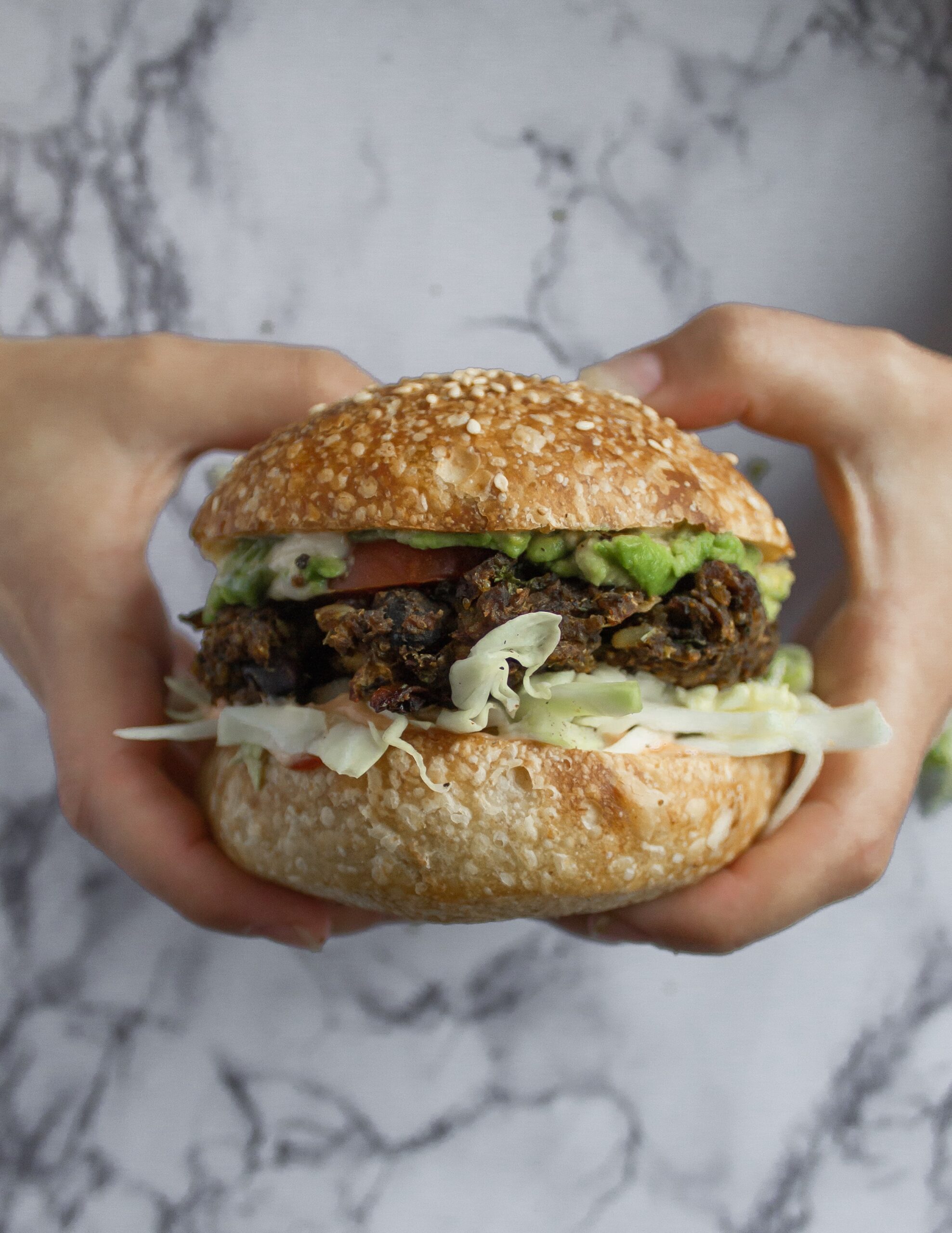 Vegan & GF Black Bean Veggie Burgers - The Pure Life